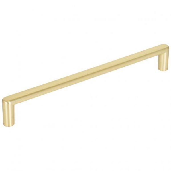 192 mm Center-to-Center Brushed Gold Gibson Cabinet Pull - 105-192BG