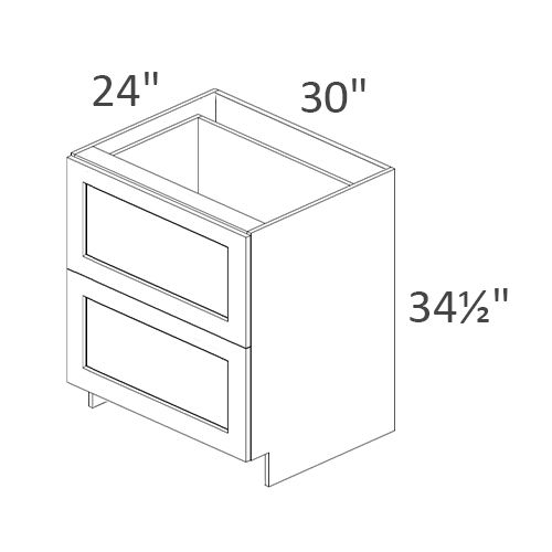 DB30-2 Madison White Shaker Pre-Assembled